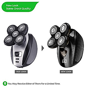 Pamasana Head Shavers for Bald Men, Electric Shavers for Bald Head Cordless, Bald Head Shavers, Electric Shaver, Rechargeable Rotary Shaver for Men, Waterproof Rotary Shaver Grooming Kit