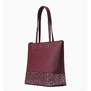 Kate Spade New York Penny Greta Court Tote Bag (Cherrywood)