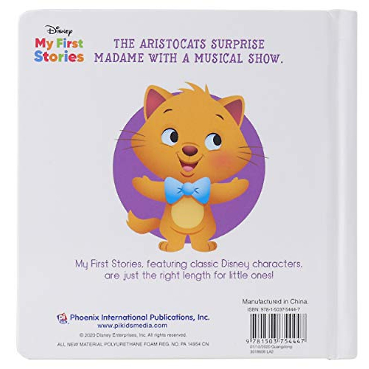 Disney My First Disney Stories - The Aristocats' Show - PI Kids (Disney My First Stories)
