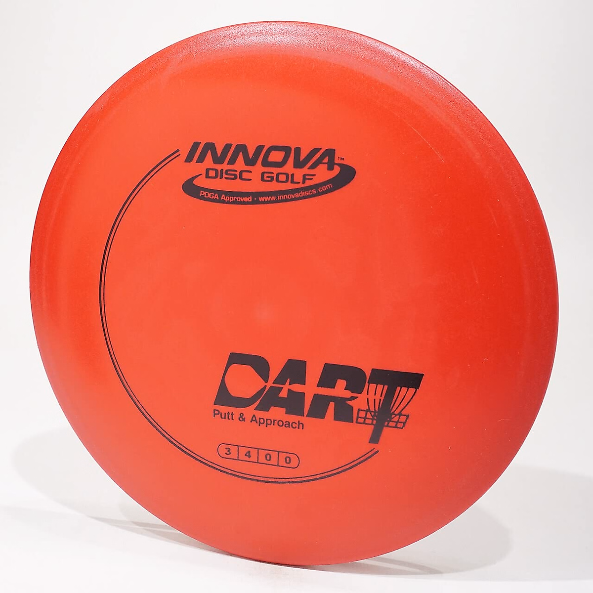 Innova Dart (DX) Putter & Approach Golf Disc, Pick Color/Weight [Stamp & Exact Color May Vary] Yellow 175-176 Grams