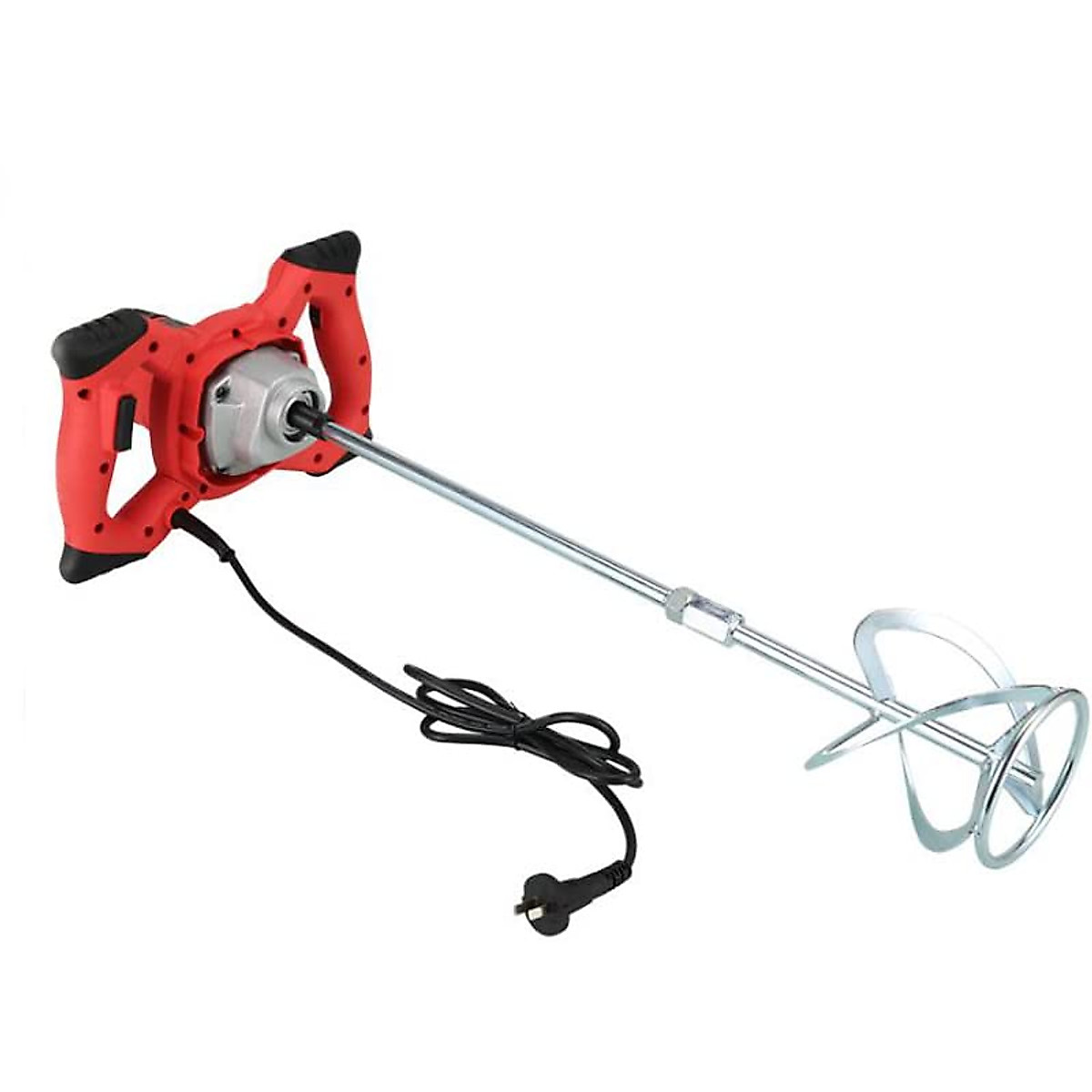 2100W Electric Handheld Concrete Cement Mixer,Portable Adjustable 6 Speed 110V Plaster Paint Mixer Drill with Rod Machine Suitable For Mixing Cement, Mortar, Paint
