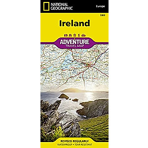 Ireland Map (National Geographic Adventure Map, 3303)