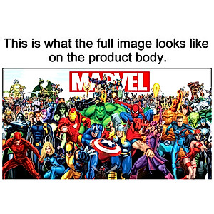 JS Characters Lamp with Shade, Marvel Comics Characters