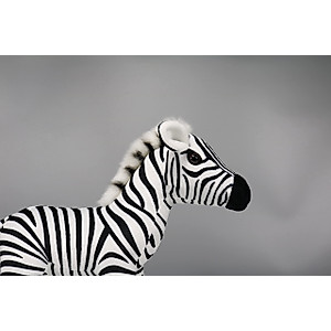 Ice King Bear Wild Animal Stuffed Animals Zoo Family Plush Toy (Zebra 11 Inches)