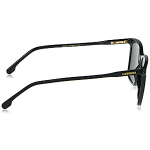 Carrera Men's 259/S Rectangular Sunglasses, Black/Brown, 55mm, 18mm