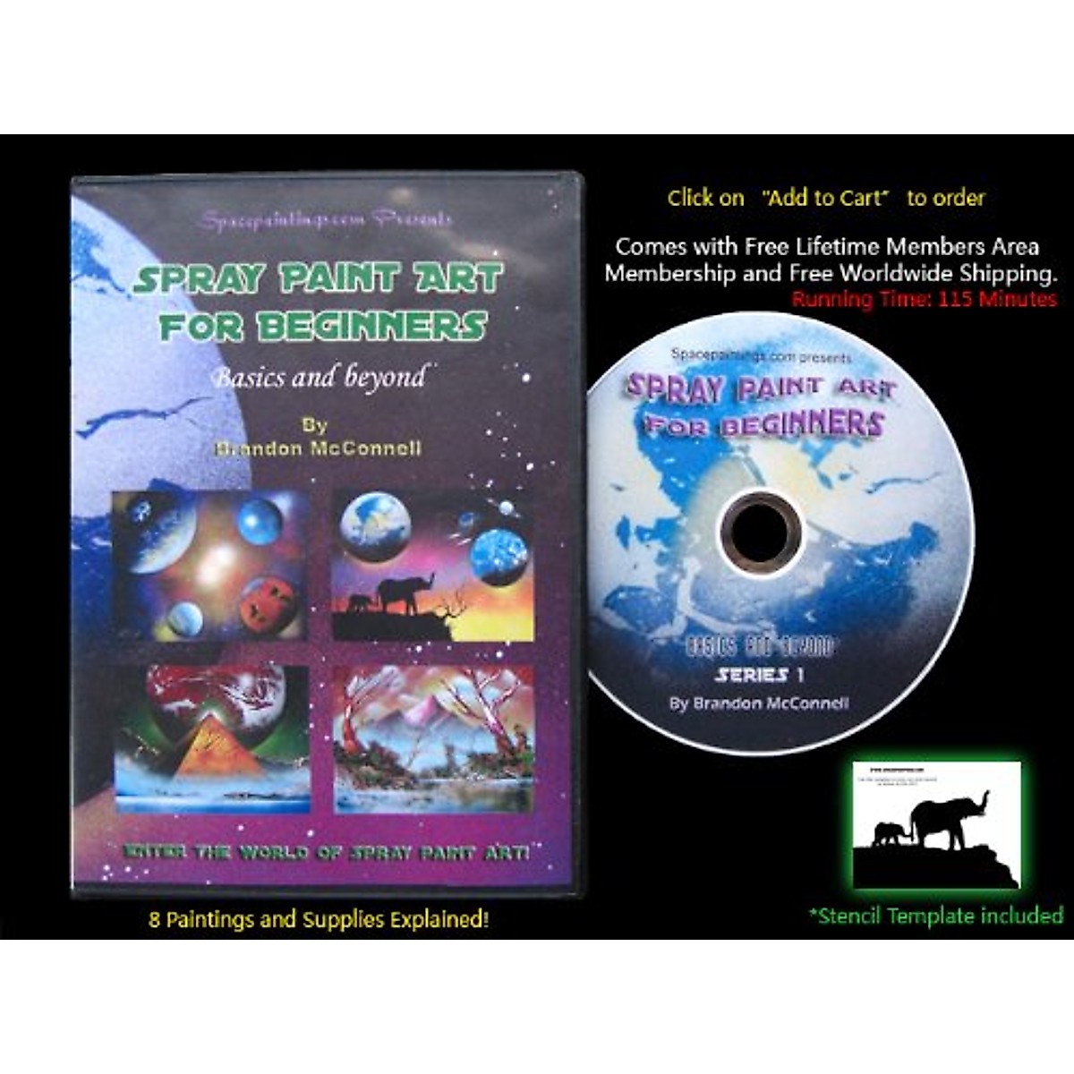 Spray Paint Art for Beginners By Brandon McConnell