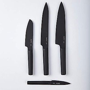 BergHOFF Ron Titanium Ceramic Coated Non-Stick Vegetable Knife, 6 x 3 x 31 cm, Black