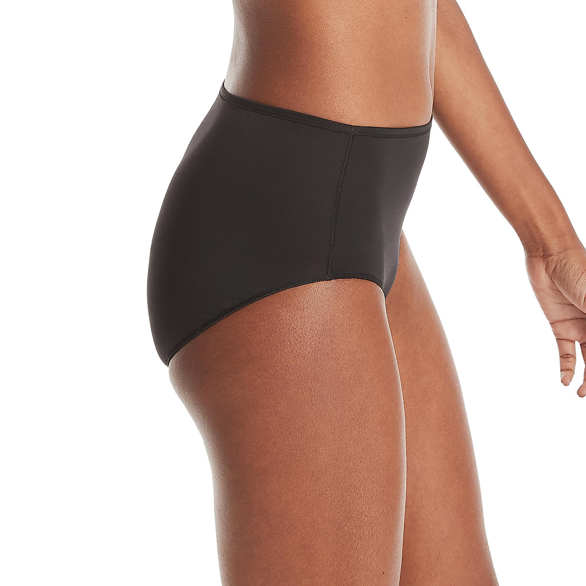 Hanes Womens Cool Comfort Microfiber Brief Underwear, 10-pack (Colors May Vary), MX40AS