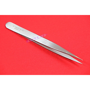 3 Pieces Fine Tip Jewelry Tweezer Forceps Precision Tweezers High Grade Stainless Repair Tool Cynamed
