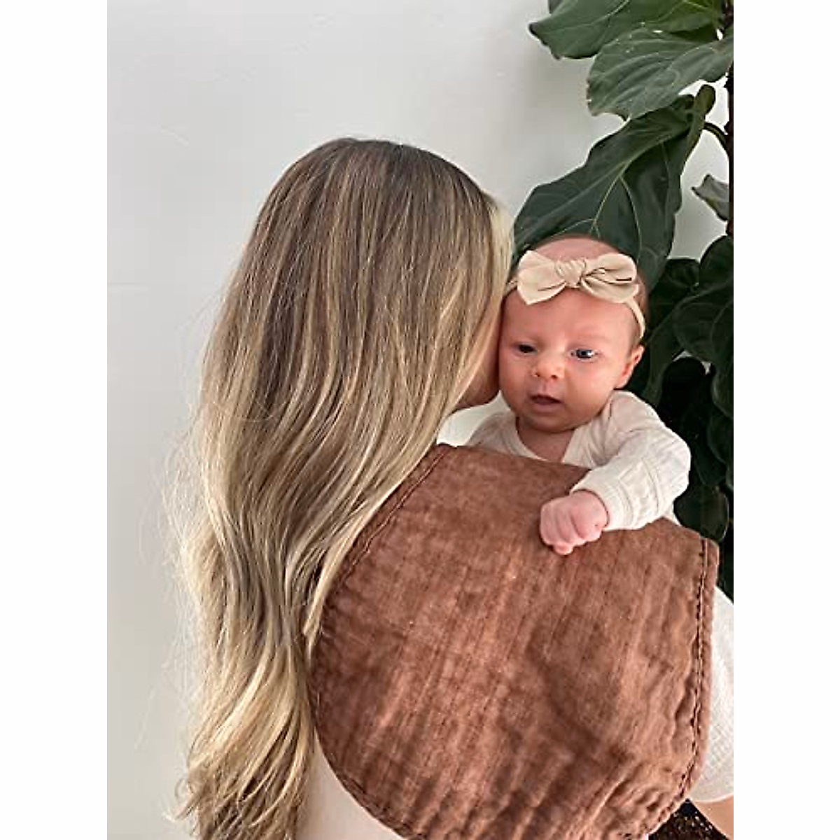 Leyl&Ari Muslin Burp Cloths | Organic Cotton Burping Cloths for Babies | Gender Neutral Burping Rags | Newborn Essentials