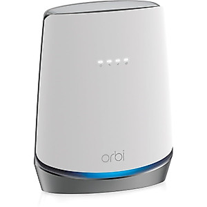 NETGEAR Orbi WiFi 6 Cable Modem Router + Satellite Extender, AX4200, Covers 5000 sq. ft., 40+ Devices