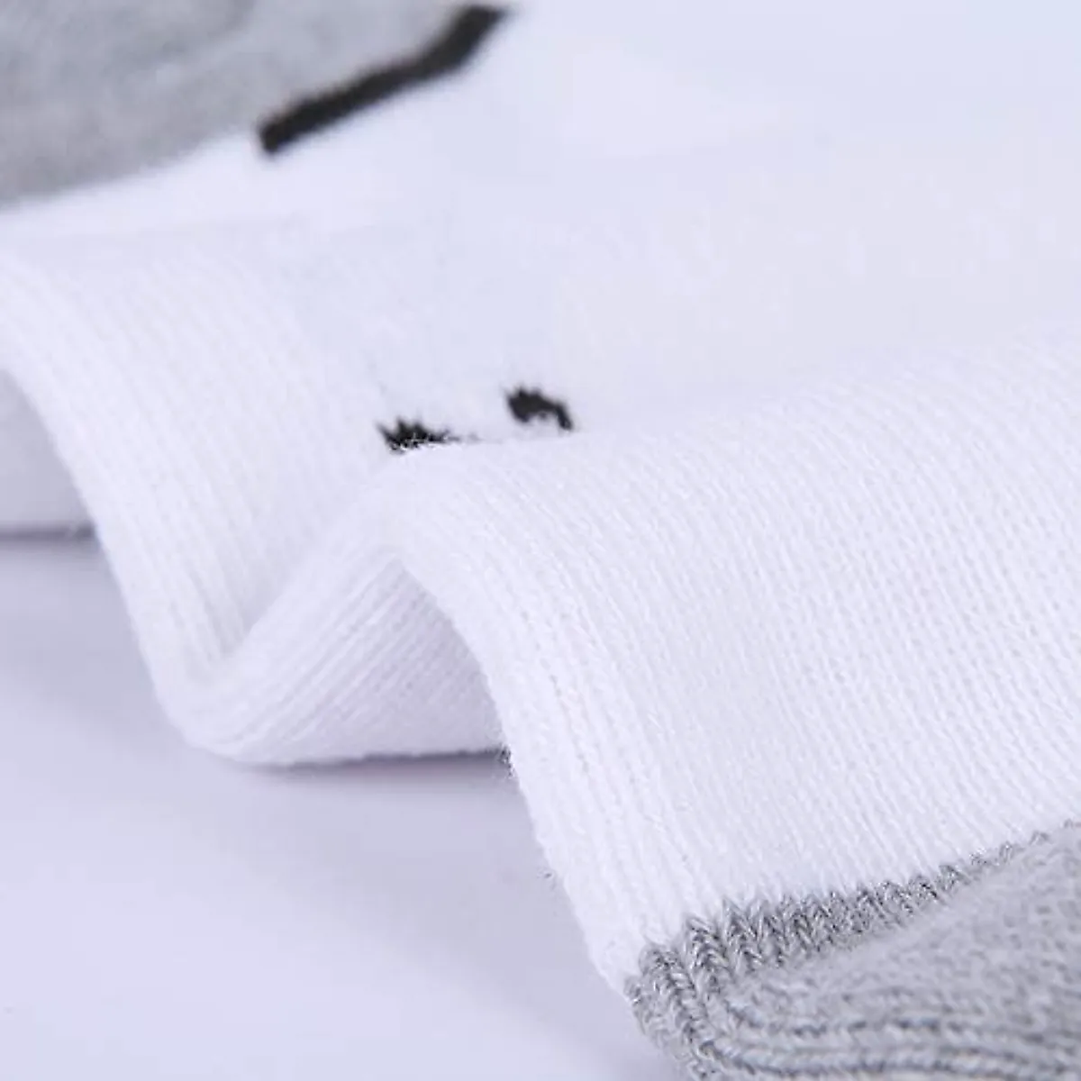EnerWear 10P Pack Men's Cotton Moisture Wicking Cushion Low Cut Socks (10-13/Shoe: 6-12, White)