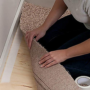 Duck Brand 286373 Indoor/Outdoor Carpet Tape, 1.41-Inch x 42 Feet, White