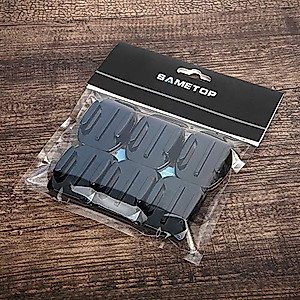 Sametop Helmet Adhesive Sticky Mounts Flat Curved 3M Mount Compatible with GoPro Hero 11, 10, 9, 8, 7, 6, 5, 4, Session, 3+, 3, 2, 1, Hero (2018), Fusion Max Cameras