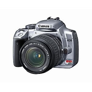 Canon Rebel XTi DSLR Camera with EF-S 18-55mm f/3.5-5.6 Lens (Silver) (OLD MODEL)