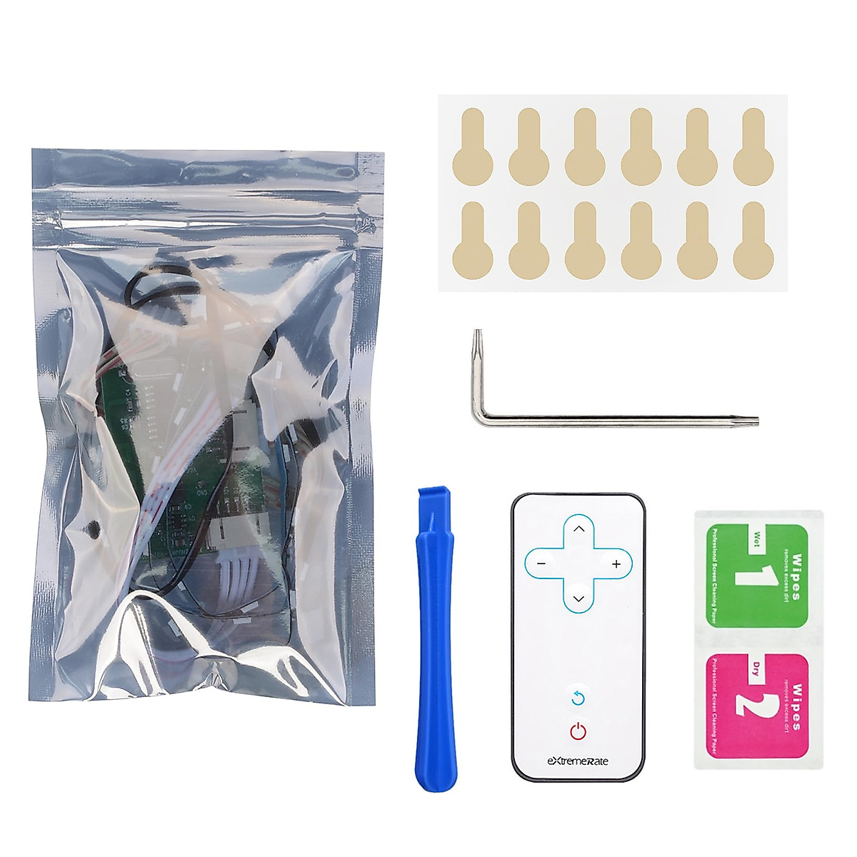 eXtremeRate PlayVital RGB LED Kit for Xbox Series X Console Fan Vent, 39 Effects DIY Decoration Accessories Flexible Tape Lights Strips Kit for Xbox Series X Console Fan with IR Remote