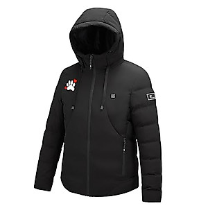 Muscularfit 2023 Heated Hoodies for Men Women 2023 Fashion 4 Heating Zones Unisex Smart Heated Jacket (Battery Pack not Included)