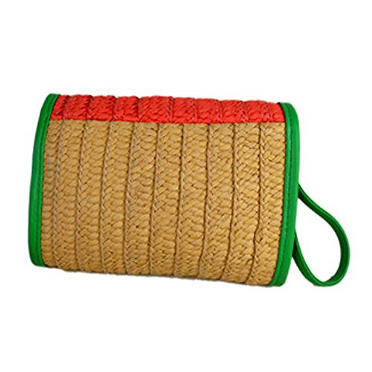 Watermelon Fruit Women's Straw Plaited Article Handbag