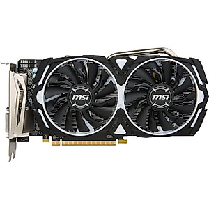 MSI Gaming Radeon RX 570 256-bit 8GB GDRR5 DirectX 12 VR Ready CFX Graphcis Card (RX 570 ARMOR 8G OC)