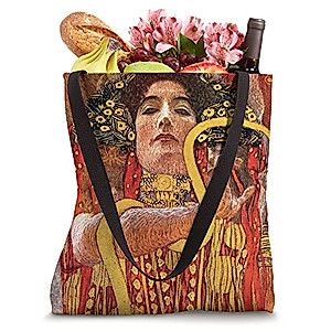 Gustav Klimt - Hygieia Medicine Greek Goddess of Health Tote Bag