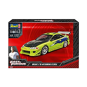 Revell 07691 Brian's 1995 Mitsubishi Eclipse (Fast & Furious) 1:25 Scale Model Kit