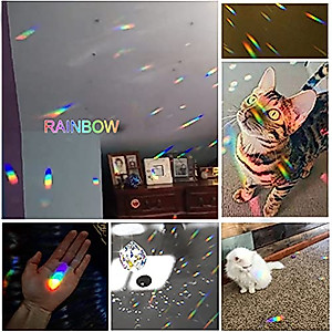 Clear Crystal Prism Ball Suncatchers Window Prisms Suncatcher, 40MM / 3 Pack