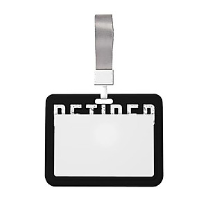 Army Retired Flag Durable Hanging Rope Card Badge Holder for All Occasions2