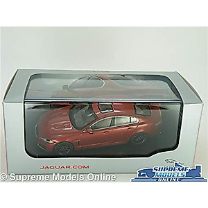 Jaguar XFR CAR Model Italian Racing RED Saloon 1:43 Size IXO Dealer Special