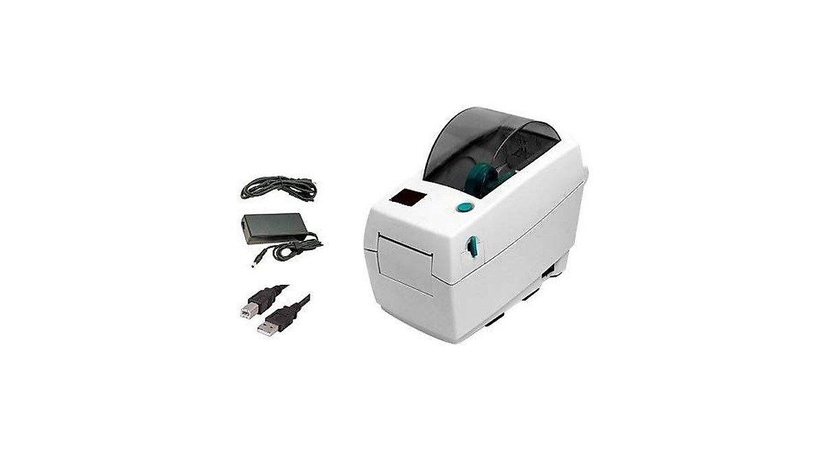 Zebra LP2824 Plus 2" Direct Thermal Barcode Printer USB
