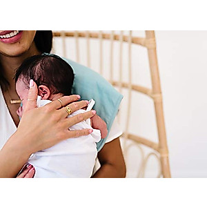 Baby Burp Cloth Large 21''x10'' Size Premium Absorbent Triple Layer 3-Pack Gift Set “Aussie” by Copper Pearl