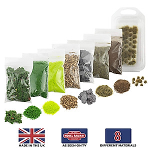 War World Gaming Fantasy Battle Miniature Basing Kit – Wargame Themed Tabletop Layout Terrain Scenery Landscape Model Modelling Figure Diorama Material