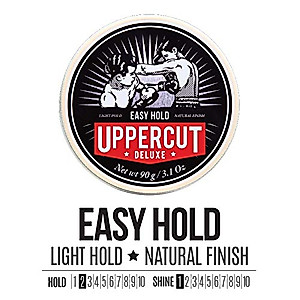UPPERCUT DELUXE Weightless Easy Hold Hair Pomade, 3.1 Ounces