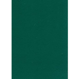 Hunter Green - Wool Felt Oversized Sheet - 35% Wool Blend - 1 12x18 inch Sheet
