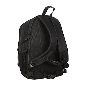 Mountain Warehouse Peregrine 30L Backpack - Travel Rucksack Black