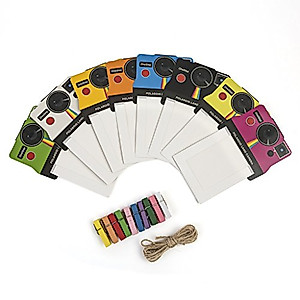 Polaroid ZIP Mobile Printer Gift Bundle + ZINK Paper (20 Sheets) + 9 Unique Colorful Sticker Sets + Pouch + Twin Tip Markers + Hanging Frames + Photo Album + Accessories