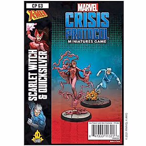Marvel Crisis Protocol: Scarlet with and Quicksilver Character Pack