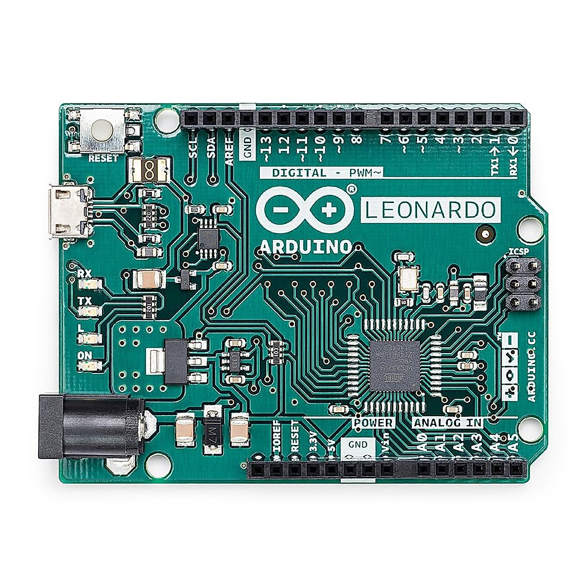 Arduino Leonardo with Headers [A000057]