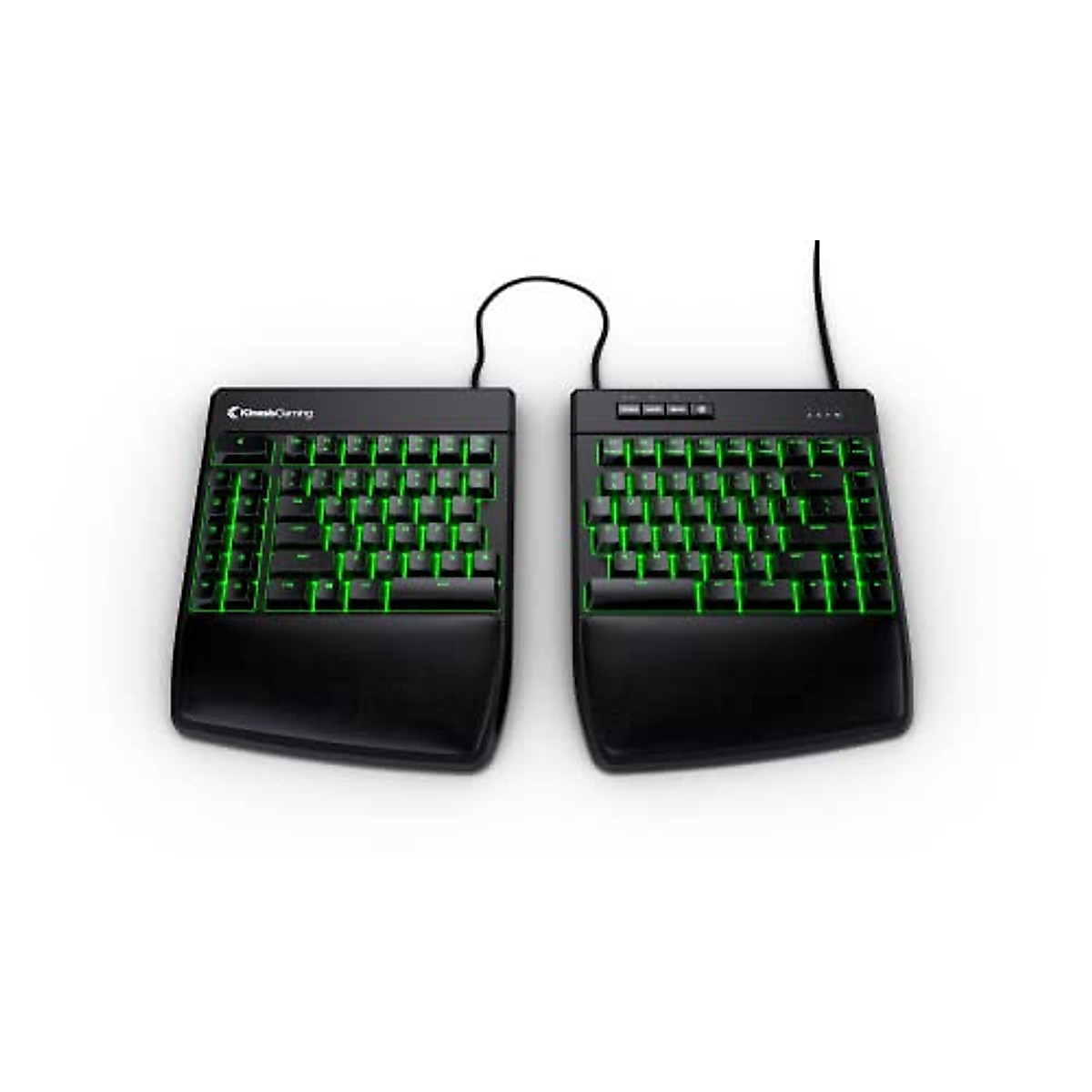 KINESIS USB GAMING Freestyle Edge RGB Split Mechanical Keyboard (MX Blue)