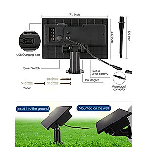 Solar Patio Lights Outdoor Waterproof, 48 FT Solar String Lights Dimmable, Timer, APP&Remote, String Lights for Outside Solar Powered Outdoor Solar String Lights for Yard, Backyard, Garden Decor