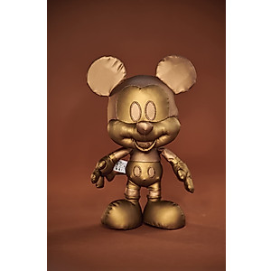 Simba 6315870313 Disney Bronze Mickey Mouse, April Edition, Amazon Exclusive, 35 cm Plush Figure in Gift Box, Special, Limited Edition Collectible, Soft Toy Suitable for Children from Birth