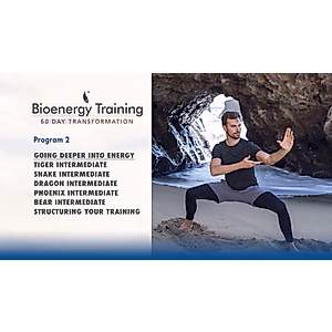 Bioenergy Training 60 Day Transformation (YMAA Qigong DVD) Bioenergetics Expert Nick Loffree Intermediate Exercise and Meditation Qi Gong Dvd