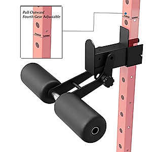 MAJOR LUTIE Power Cage Attachment Leg Holder Attachment Power Rack Home Gym Equipment 2 x 2.76 (50x70mm) Suit for PLM03 Part-LE02
