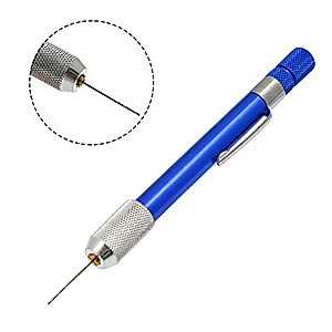 Bonsicoky 21Pcs Metric Mini Micro Drill Bit Set, HSS Twist Drill Bits with Mini Pin Vise & Plastic Case, Precision Drilling Hand Tools for Wood Jewelry DIY Carving Drilling