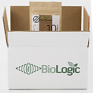 BioLogic Ecomask Beneficial Nematodes, 10 Million Steinernema carpocapsae (Sc) Nematodes for Natural Flea Control Plus Easy to Use Hose End Sprayer (Value Pack)