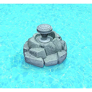 Poolmaster 54512 Rock Style Floating Fountain
