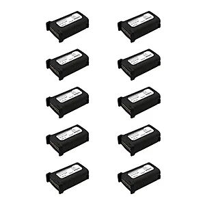 GIKYSUIZ 10-Pack 3400mAh Replacement Battery for Symbol MC9000 MC9010 MC9050 MC9060 MC909 MC9090 MC9097 MC9190 Series Mobile Computer, fits Part Number BRTY-MC90SAB00-01 BTRY-MC90GKAB0E-10