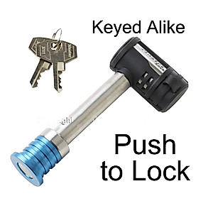 Master Lock Keyed Alike Trailer Hitch Locks 1480KA-2