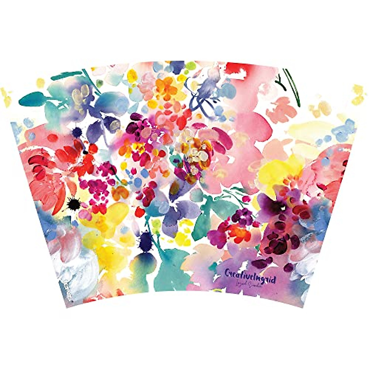 Tervis CreativeIngrid Aura Made in USA Double Walled Insulated Tumbler Travel Cup Keeps Drinks Cold & Hot, 24oz, Classic