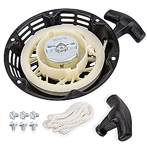 Pull Recoil Starter for Predator 212cc 6.5HP 7HP OHV Engine Go Cart Pit Bike Generator Lawnmower Pull Start Assembly for Honda Clones Recoil Starter Generator Coleman Champion 196cc 224cc 159cc