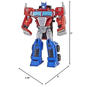 Transformers E3639 Cyberverse Action Attackers: Ultra Class Optimus Prime Action Figure Toy